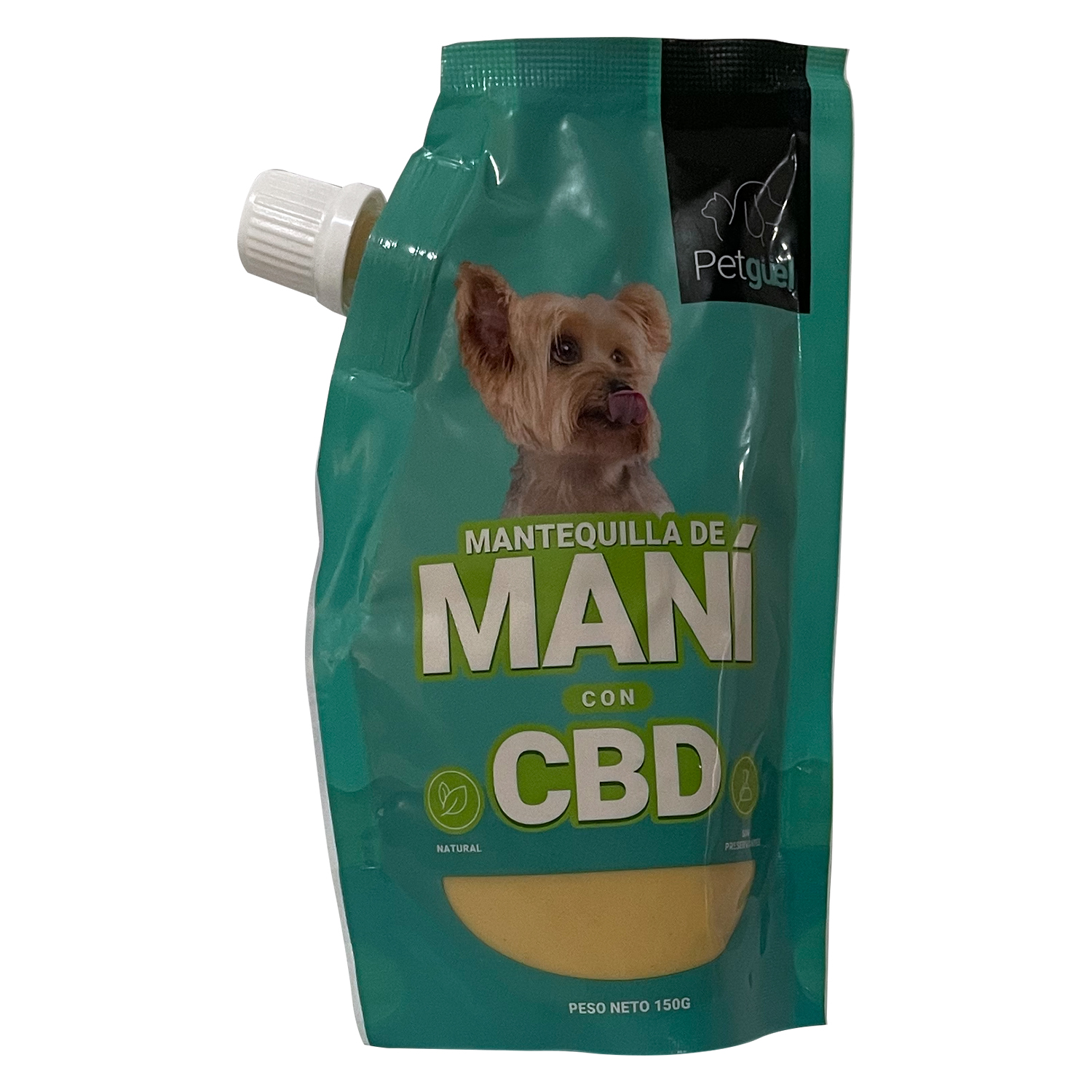 Petguel Mantequilla mani CBD – Distribuidora Mujac