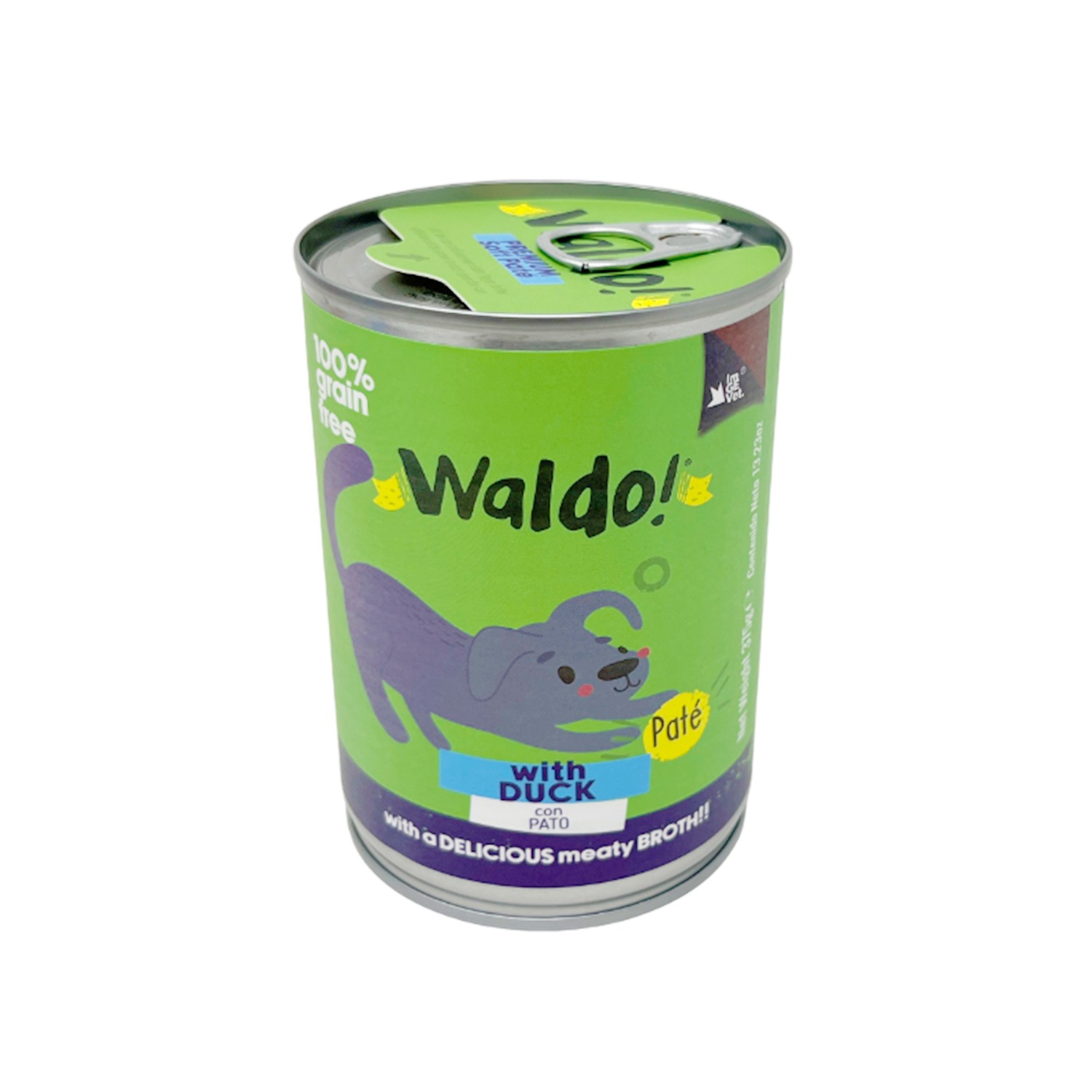 Waldo lata perro pato GF – Distribuidora Mujac