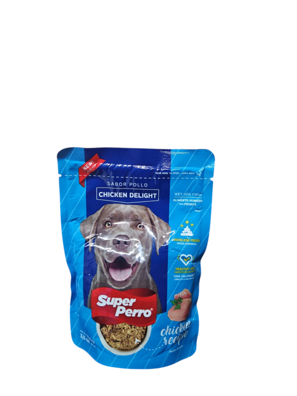 Super perro sobre pate pollo – Distribuidora Mujac